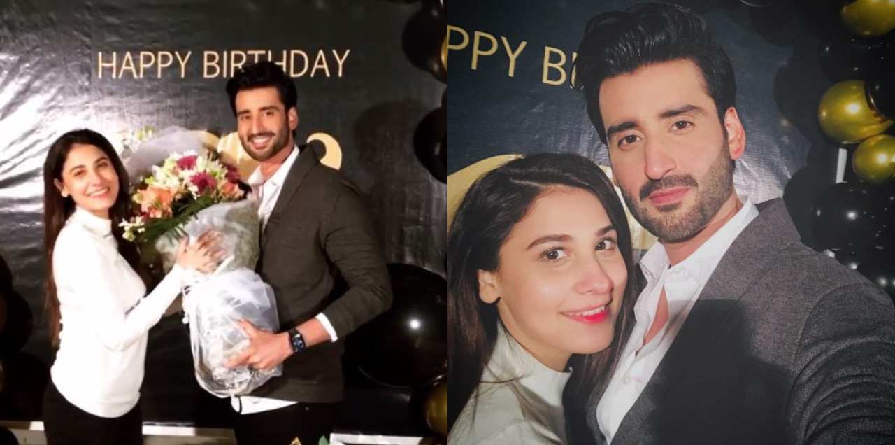 In Pictures: Hina Altaf's Adorable Birthday Surprise For Husband Agha Ali