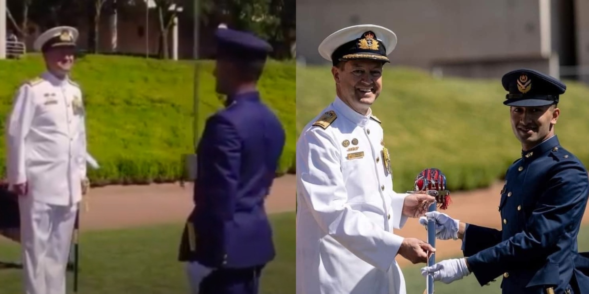 PAF Cadet Becomes First-Ever International Trainee To Win ‘Sword of ...