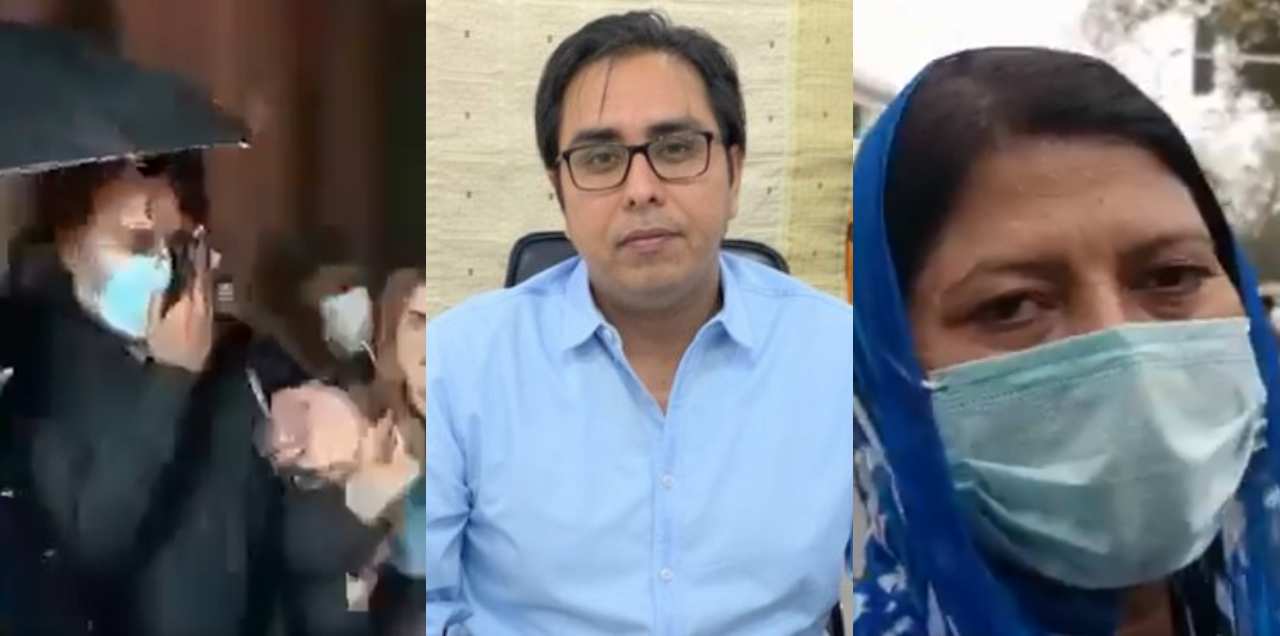 Shahbaz Gill Gets Egged & Inked In Lahore - Woman Who Attacked Him Is ... Shahbaz Gill Gets Egged & Inked In Lahore - Woman Who Attacked Him Is ...