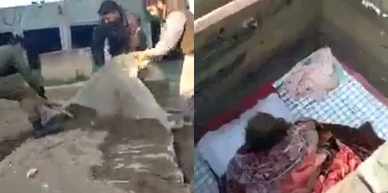 WATCH: Police Dig Grave Of A 'Dead' Pir Who Used To Talk From Inside ...