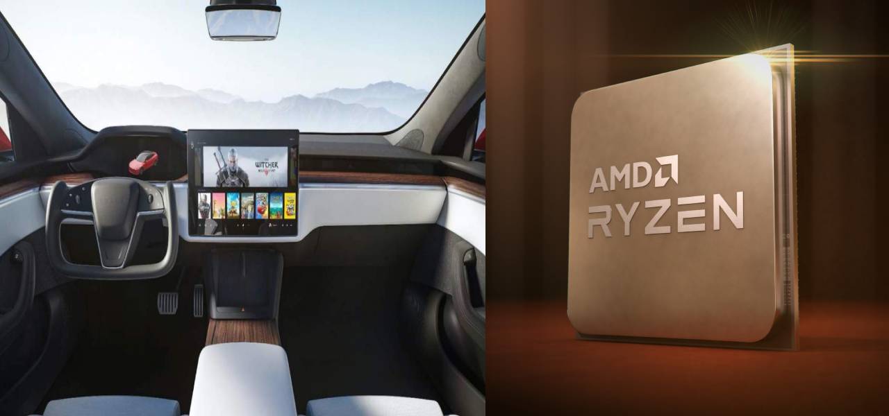 "Gaming & Driving"-Tesla's New Model With AMD GPUs & Processor