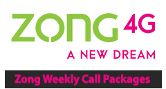Zong Packages - Internet, Call, SMS, Devices Packages
