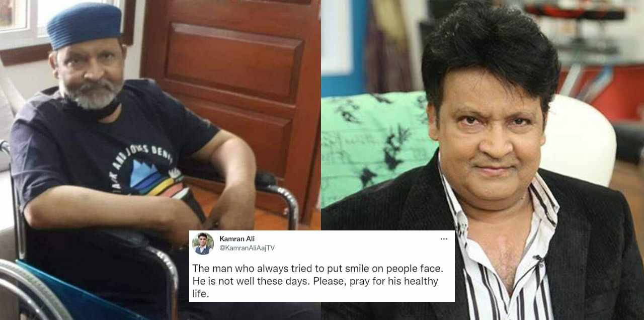 A New Viral Picture Of Umer Sharif Is Making Fans Worried About His Health