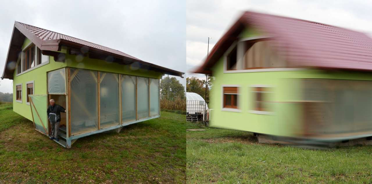 Man Builds A Full 360 Degree Rotating House After Wife Demands A ...