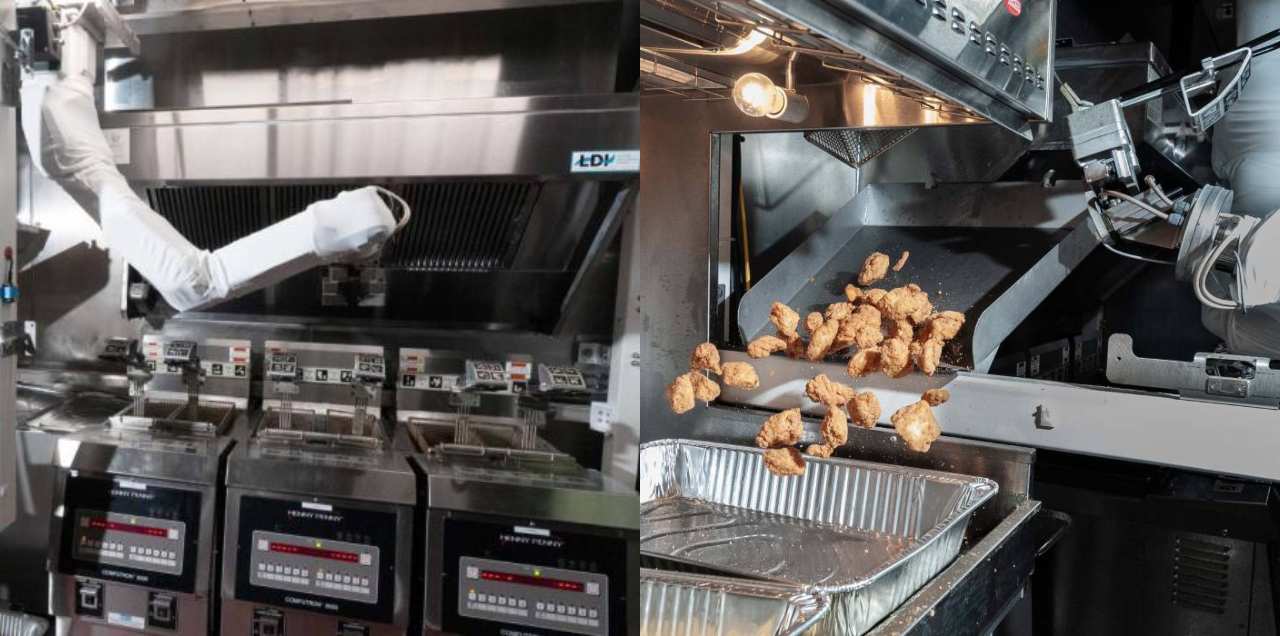 WATCH: This Robot Single-Handedly Working At A Fast Food Fry Station ...
