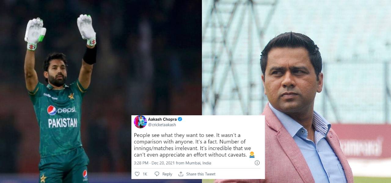 'It Wasn’t A Comparison' - Aakash Chopra Scolds Indian Netizen For Calling Rizwan "Loser"
