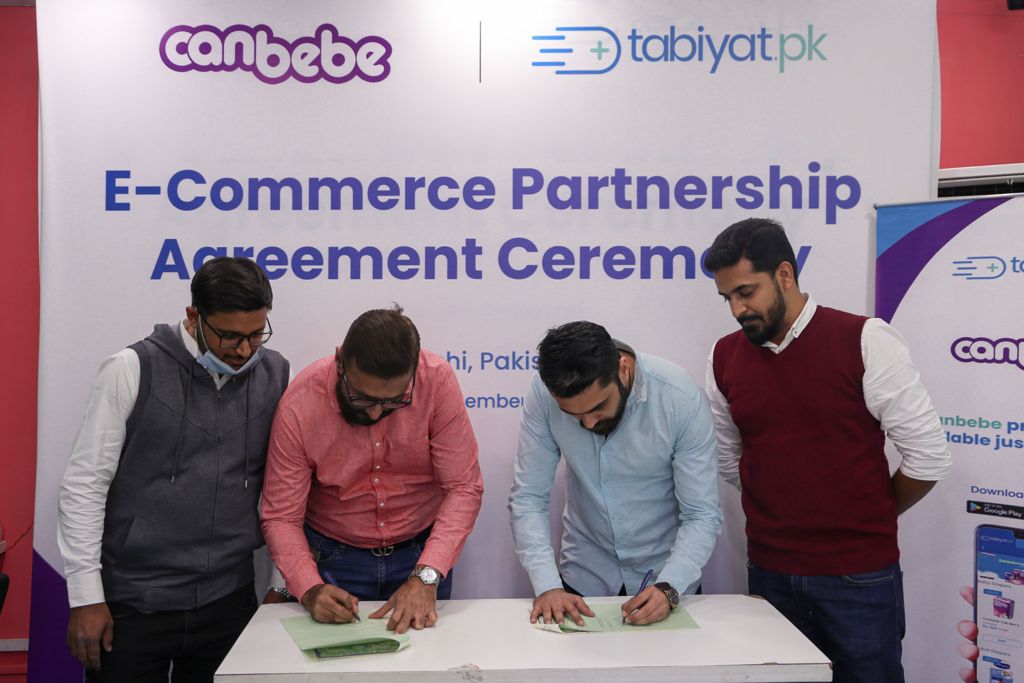 Tabiyat.Pk Signs An Ecommerce Partnership Agreement With Canbebe