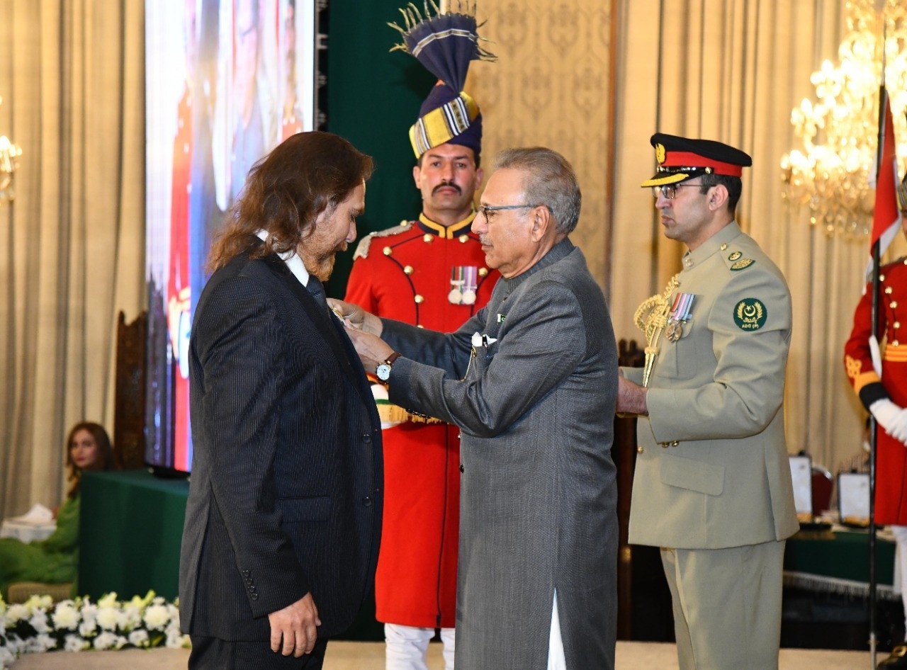 'Thank You All' - Rohail Hyatt Receives Hilal-e-Imtiaz Award