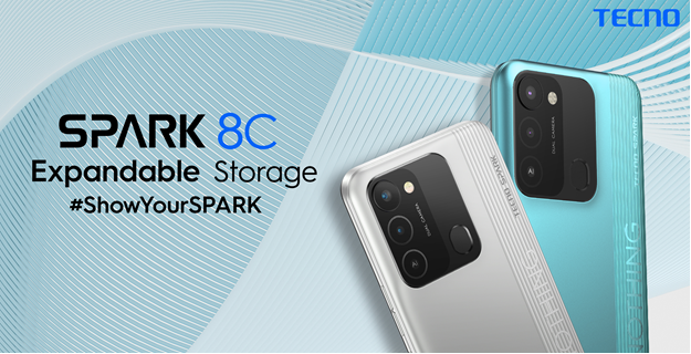 Get Ready To #ShowYourSpark With The All-New TECNO Spark 8C