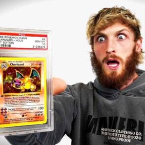 $5.2 Million Pikachu Illustrator - YouTube Boxer Logan Paul Receives ...