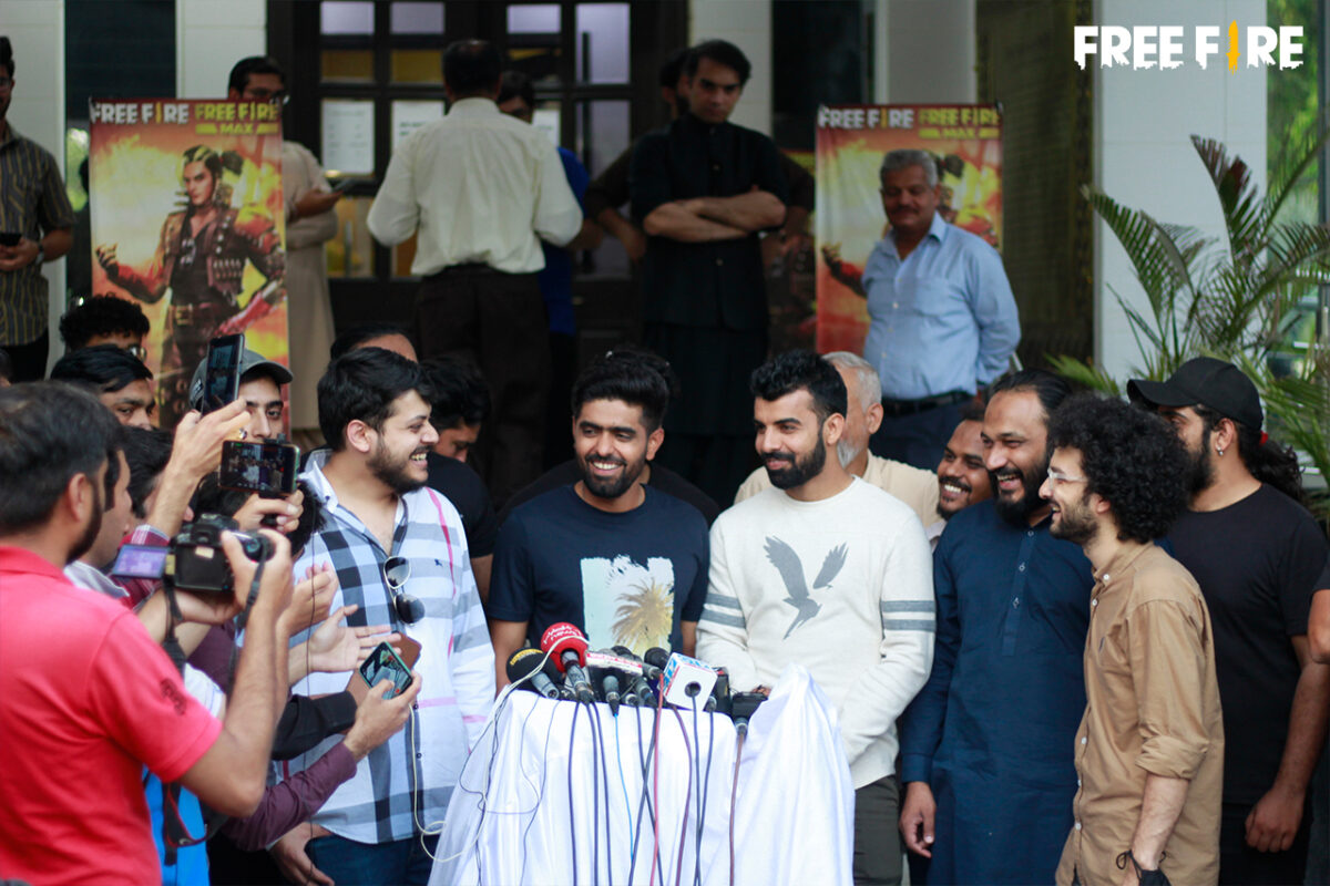 Free Fire Pakistan Welcome Skipper Babar Azam & Shadab Khan As Brand ...