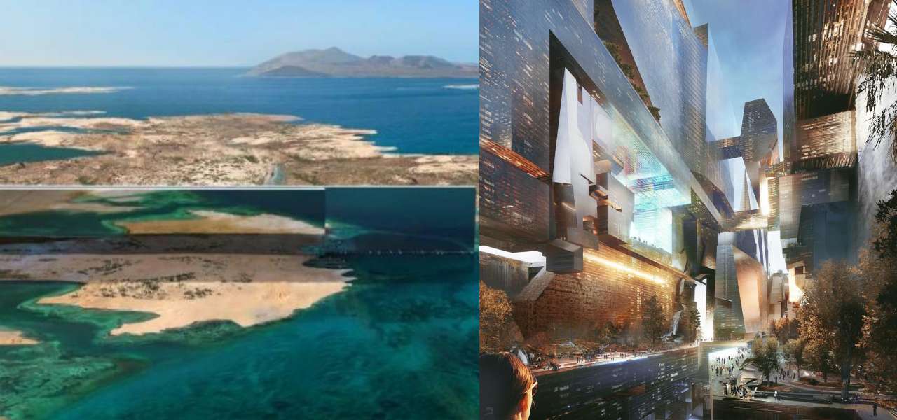 Futuristic Megacity! Saudi Arabia's Mirror-Encased Line Skyscraper