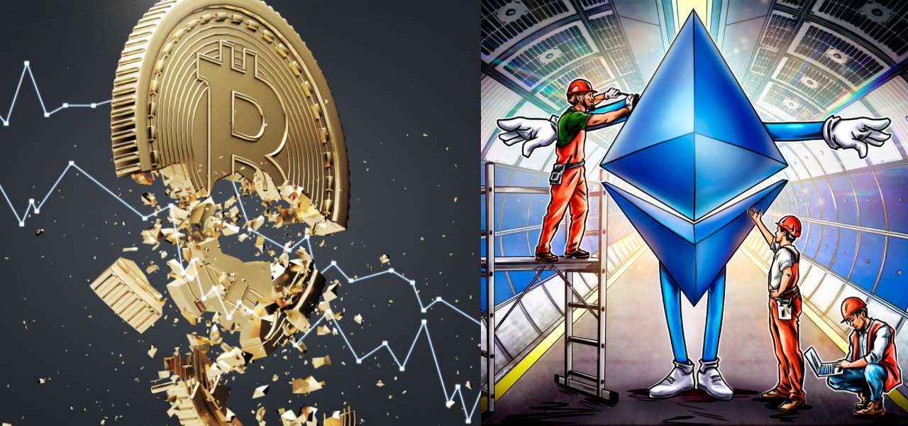 Bitcoin Crashes And Final Countdown To The Ethereum Merge Begin