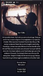 Bilal Lashari Bids An Emotional Farewell To His Dream Project