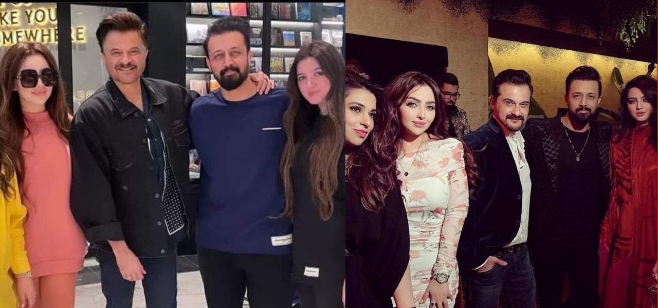 Atif Aslam Meets Anil Kapoor & Other B-Town Friends At Sanjay Kapoor's ...