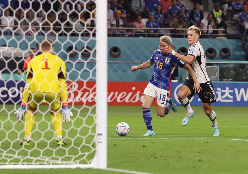 Two Upsets In A Week! Japan Beats Germany With Two Late Goals