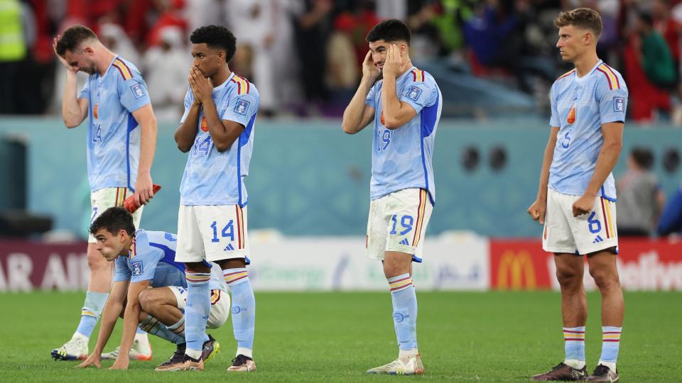 Morocco Beats Spain And Makes Place In Quarter-Final Stage Morocco Beats Spain And Makes Place In Quarter-Final Stage