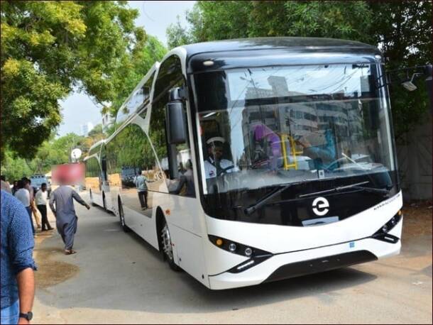 Pakistan's First Electric Bus Launches In Karachi