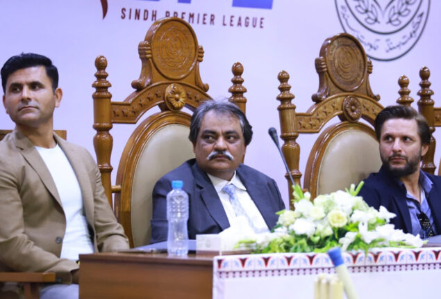 Razzaq & Afridi Launched Sindh Premier League With Six Franchises