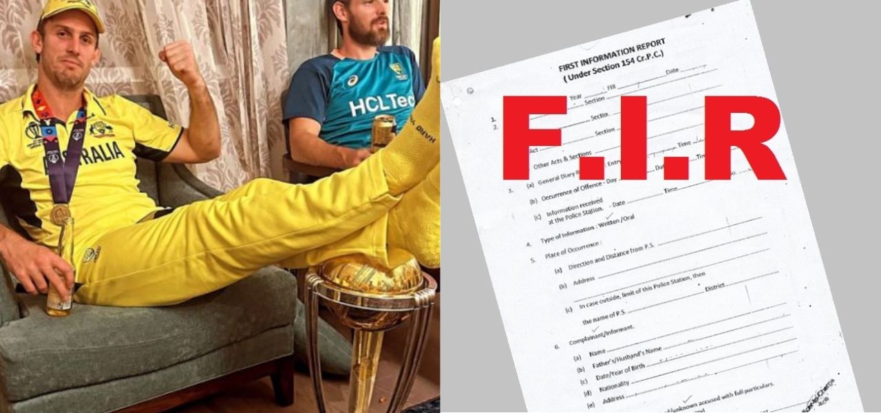 India Has Lodged A Formal Complaint (FIR) Against Mitchell Marsh - Parhlo