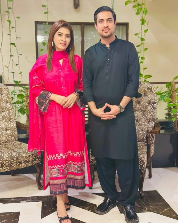 Iqrar ul Hassan's Third Marriage: Anchor Aroosa Khan Confirms - Parhlo
