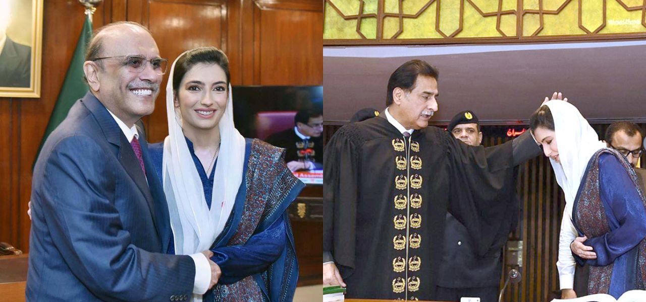 Aseefa Bhutto Zardari Took Oath as Member of National Assembly - Parhlo