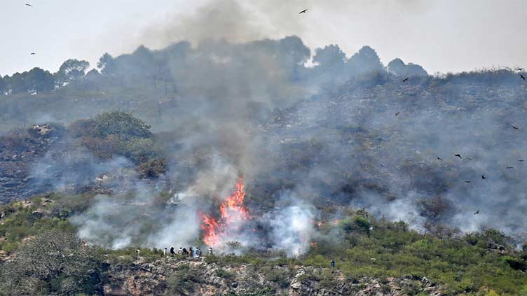 Margalla Hills is Again on Fire - Parhlo