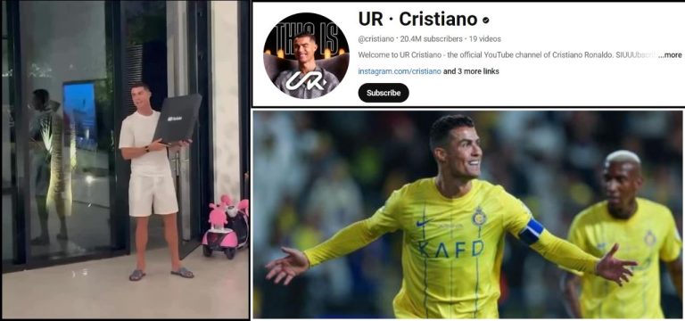 Cristiano Ronaldo Breaks A New YouTube Record - Parhlo